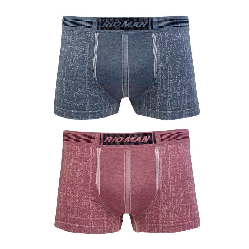 Kit 02 Cuecas Boxer em Modal sem Costura | Moda DelRio - DelRio